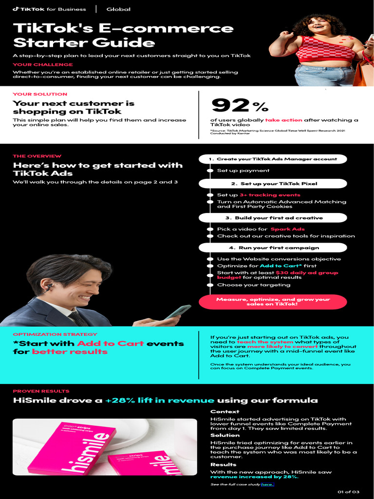 External - SMB Newbie Ecommerce Best Practices One-Pager | PDF