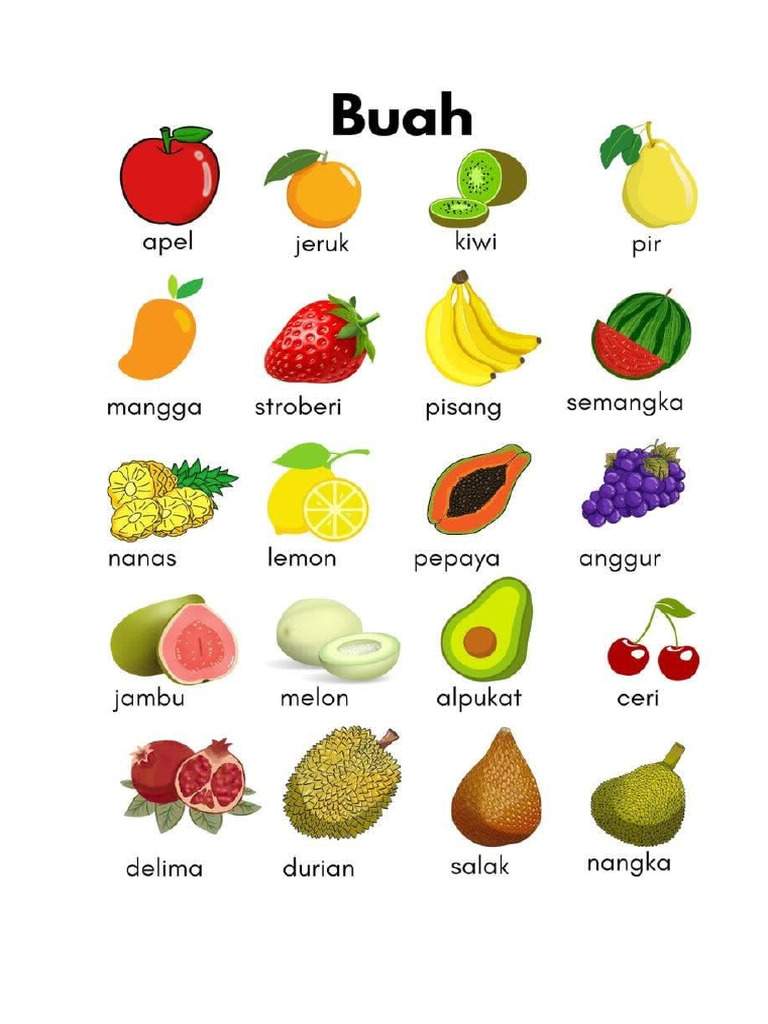 Buah - Buahan | PDF