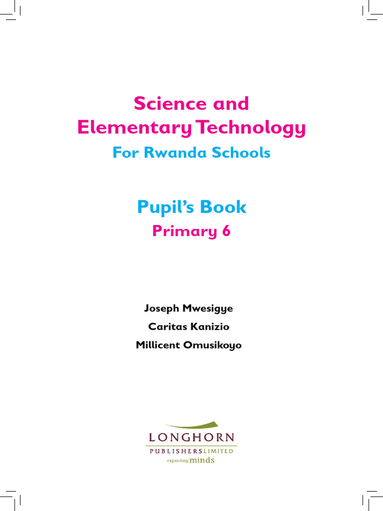 SET P6 Student Book | PDF