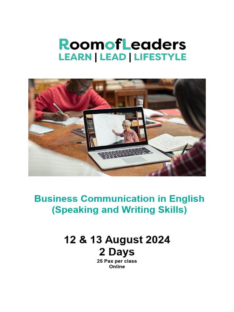 Business Communication in English (ONLINE) | PDF