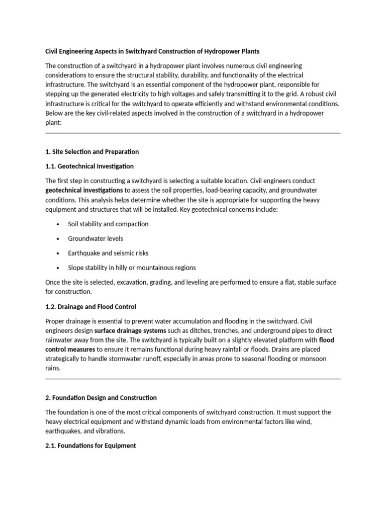Switchyard | PDF