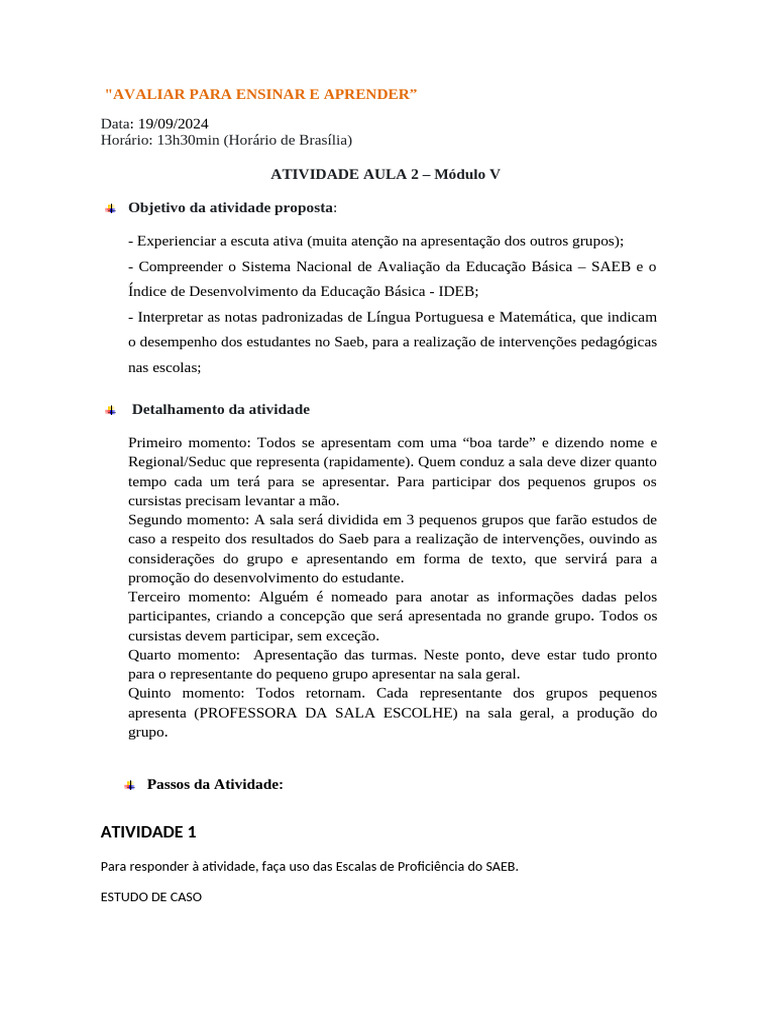 Atividade Mod V Aula2 SRE | PDF