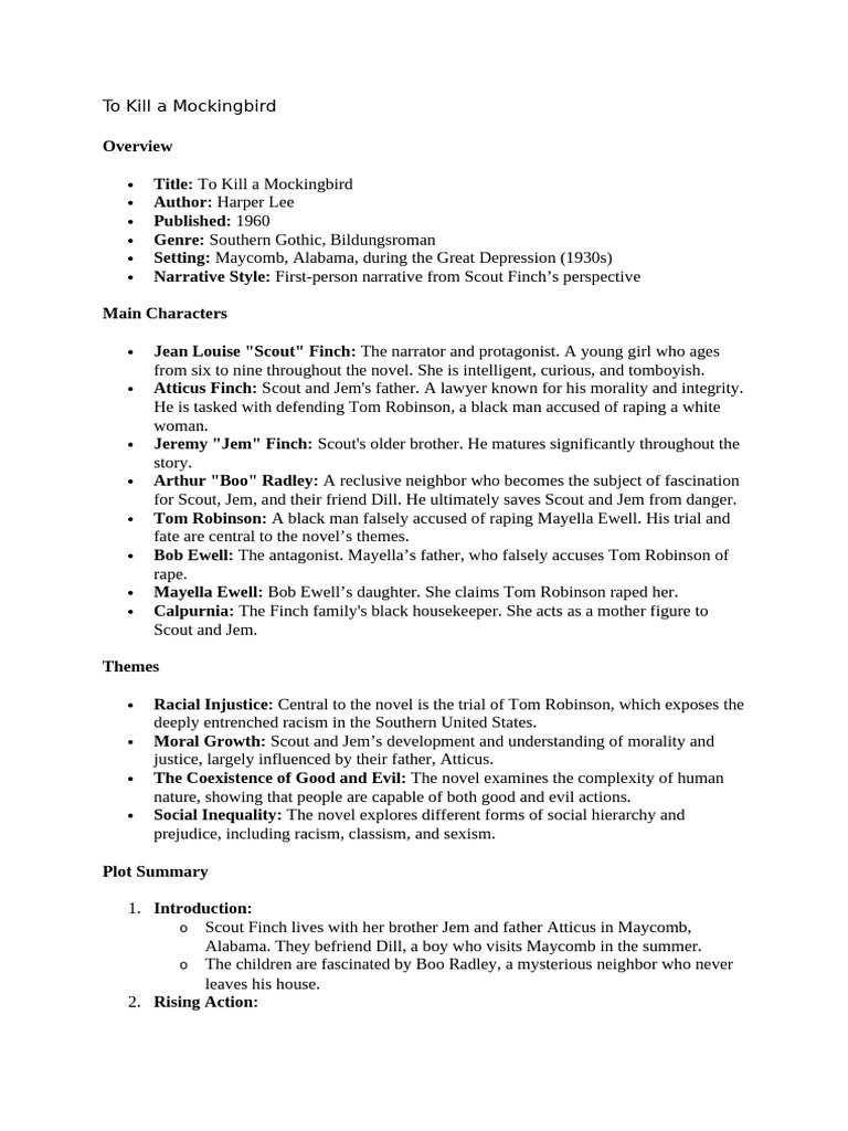 To Kill a Mockingbird | PDF