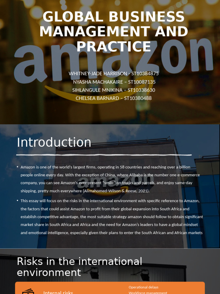 Global Presentation | PDF