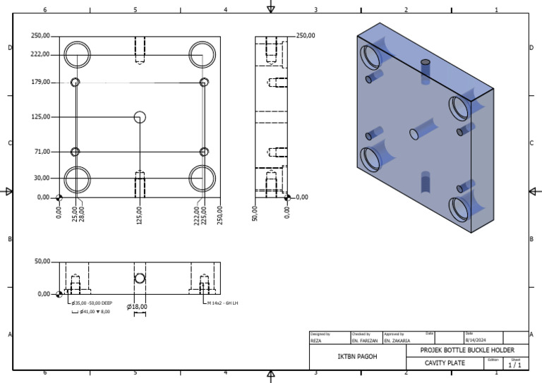 Drawing Cavity Plate | PDF