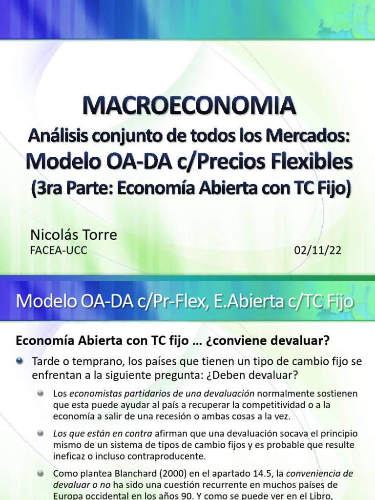 2022.11.02 Clase Unidad 08-3 OA-DA Eco - Abierta | PDF
