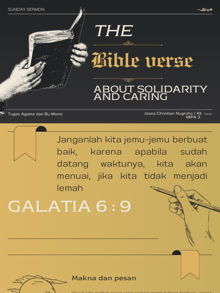 A Verse About Solidarity | PDF