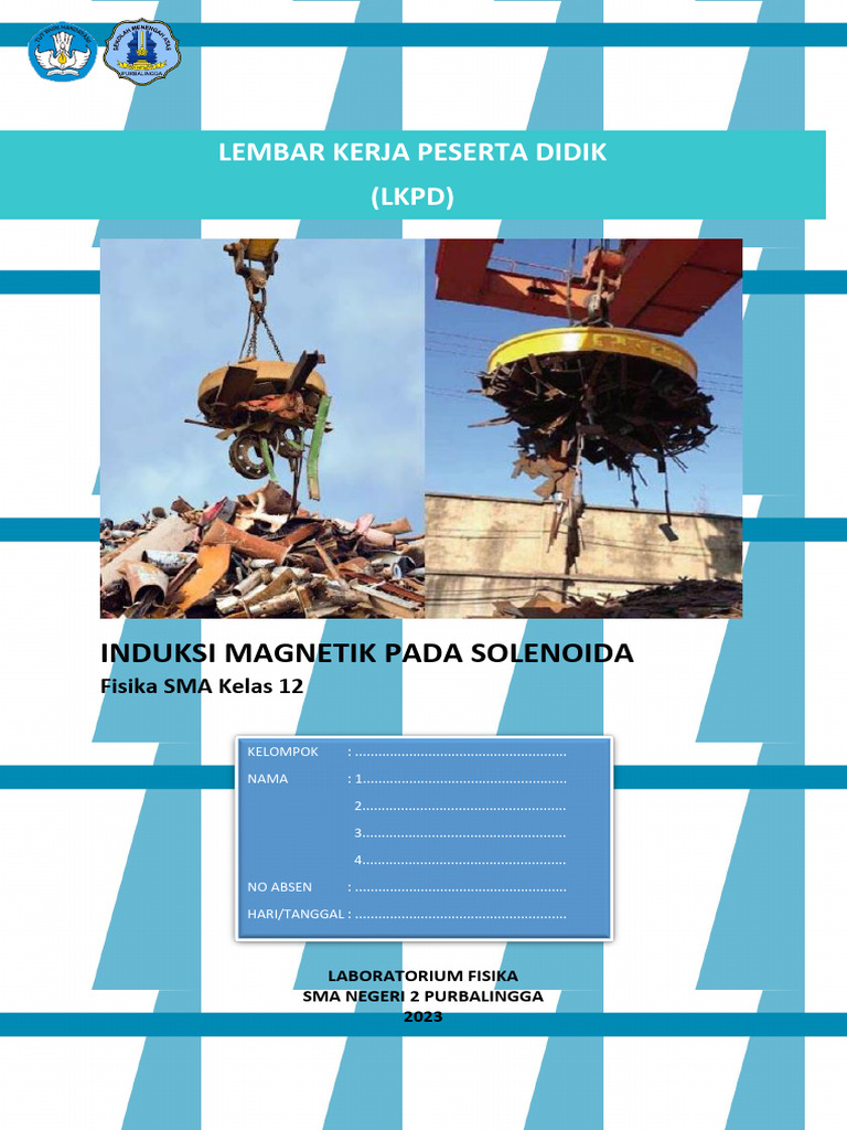 LKPD Medan Magnet Pada Solenoida | PDF