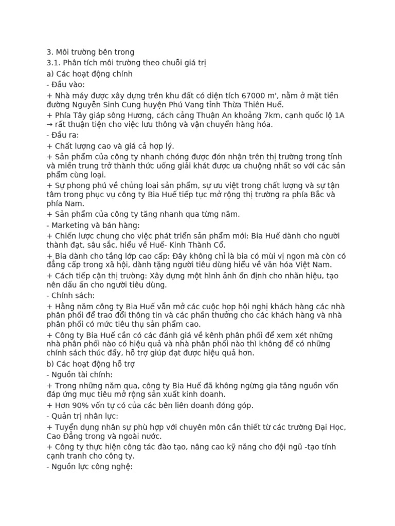 Môi Trư NG Bên Trong Huda | PDF