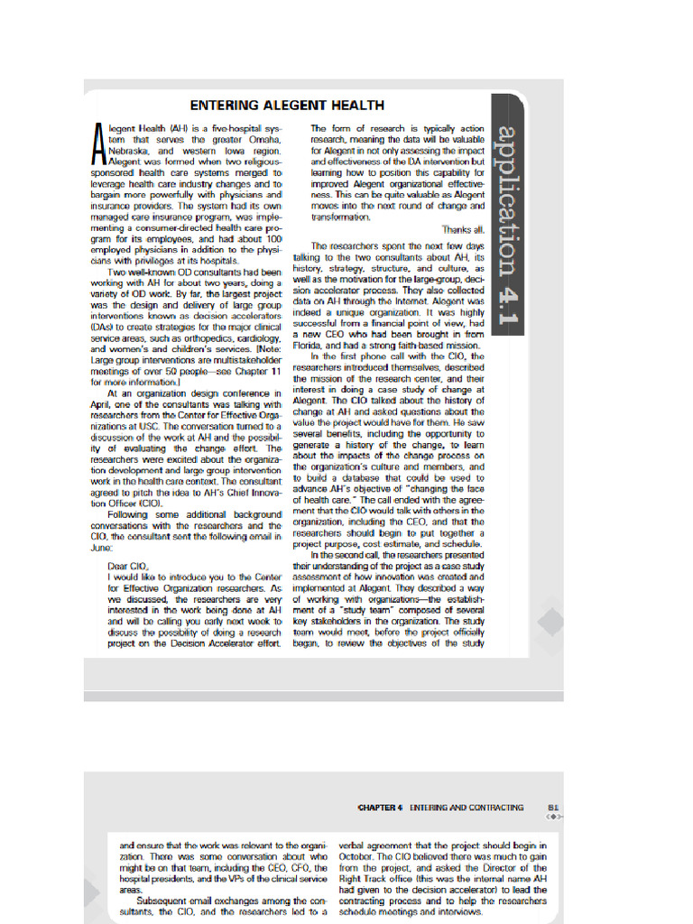 Od Entering Contracting Caselet | PDF