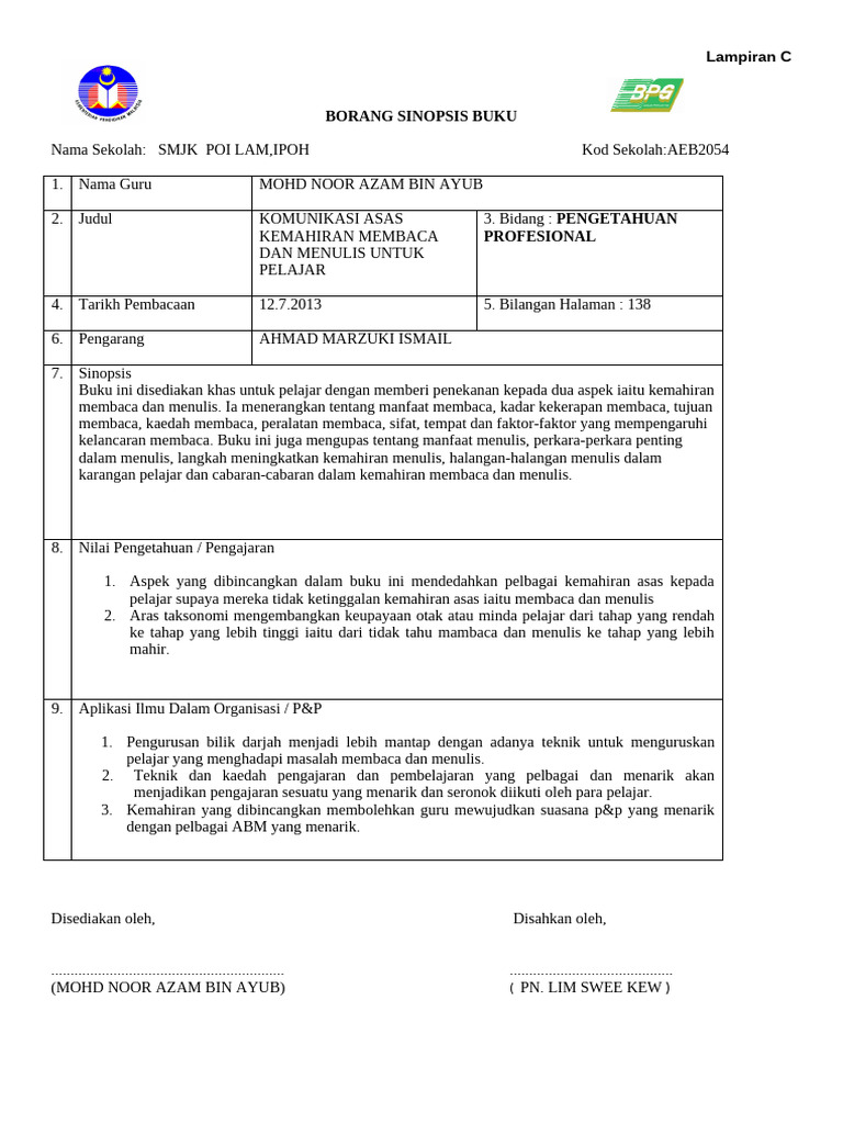 Contoh Book Review 2 | PDF