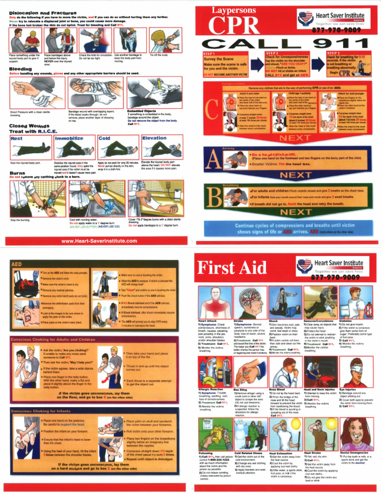 First-Aid & CPR Guide | PDF