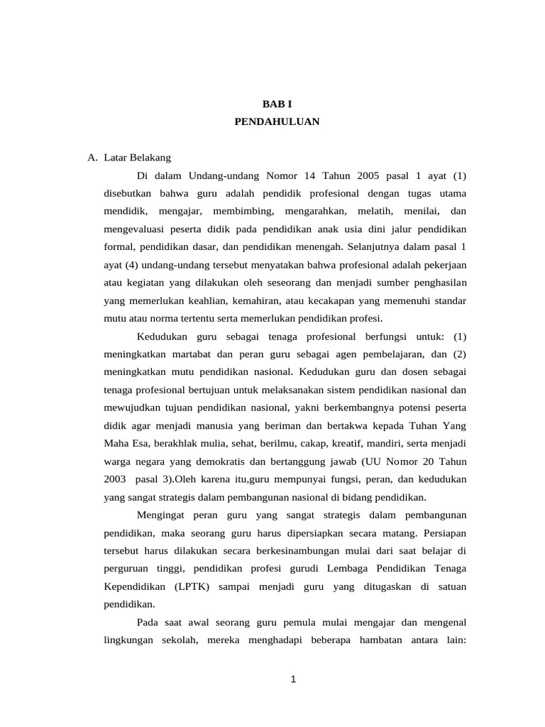 Laporan BAB 1-3 | PDF