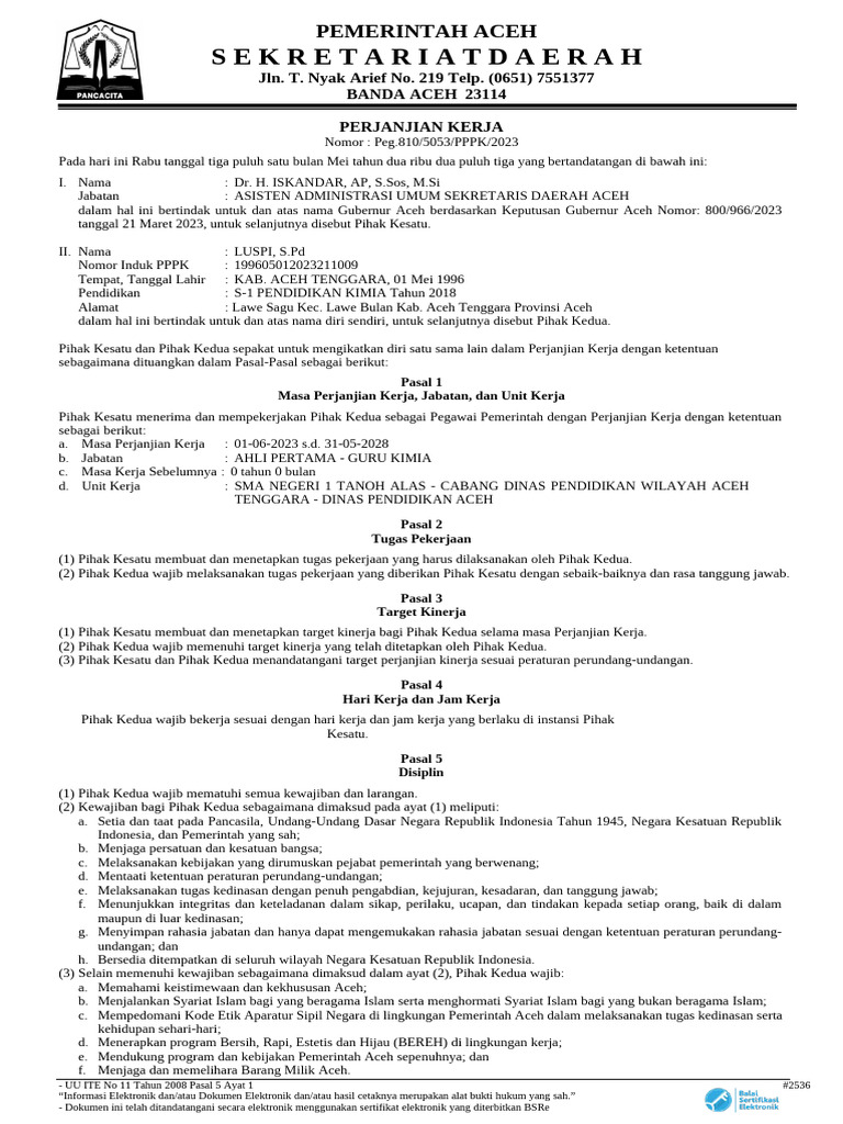 2536 - Luspi - Sma Negeri 1 Tanoh Alas | PDF