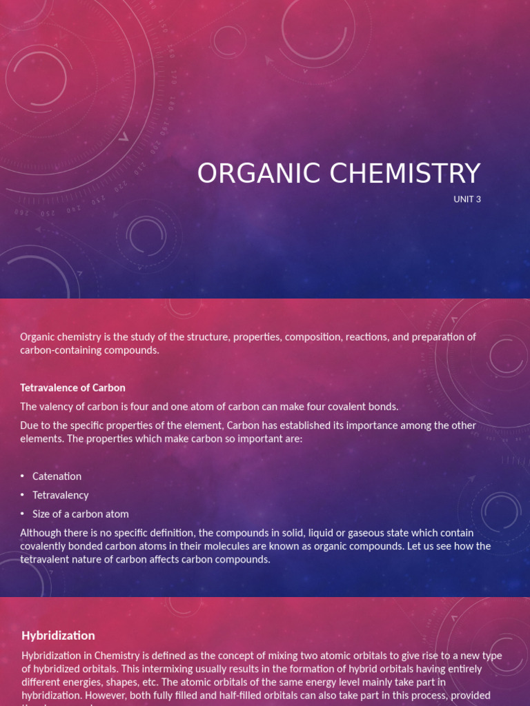 Organic Chemistry | PDF