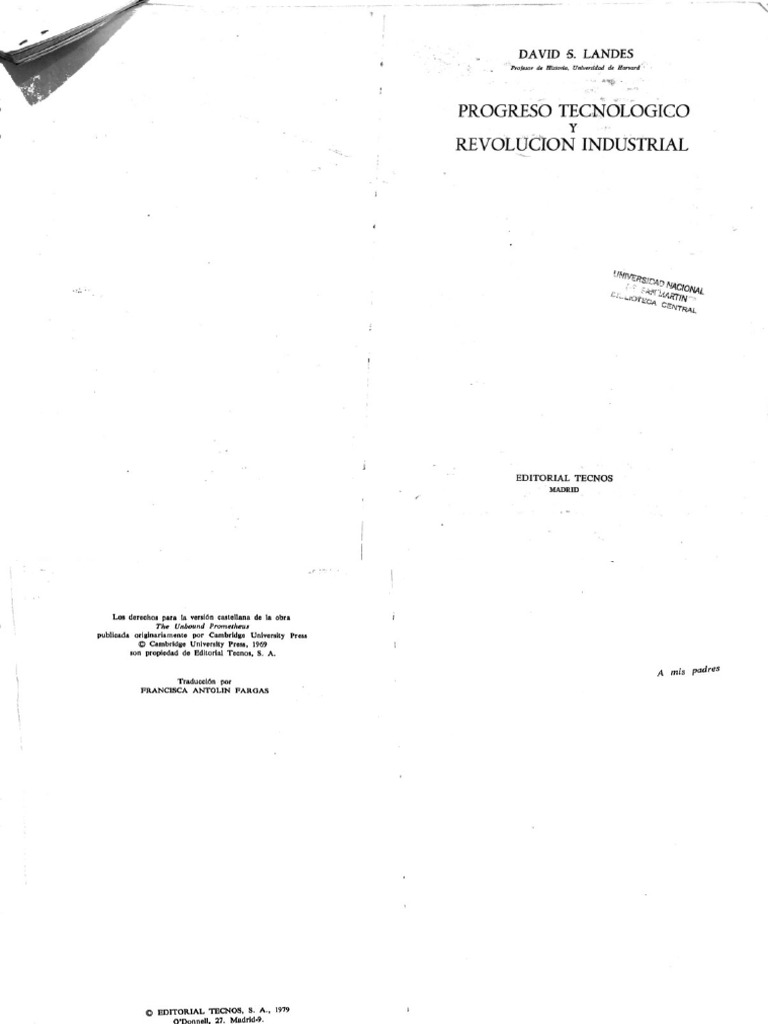 03-Landes-Progreso Tecnologico | PDF
