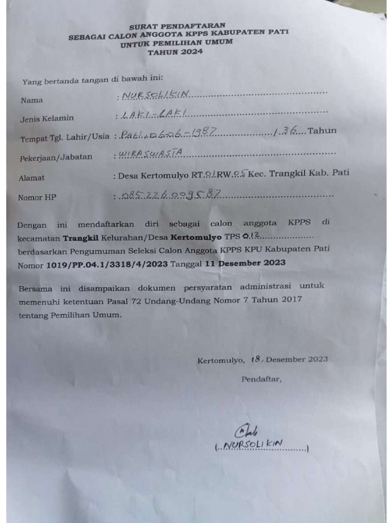 088 TPS 12 Nur Solikin - Supen | PDF