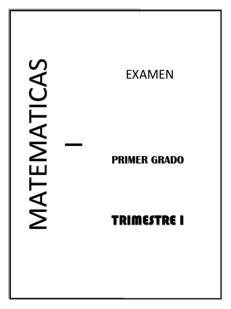 Examen T1 | PDF