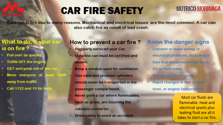 Car Fire Safety: Prevention & Response | PDF