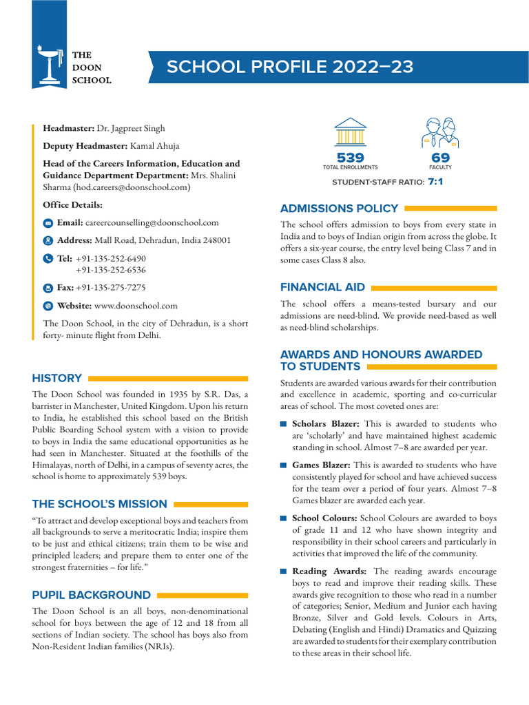 School Profile | PDF