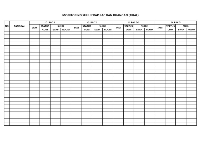 Monitoring Suhu Evap Dan Ruangan (Trial) | PDF