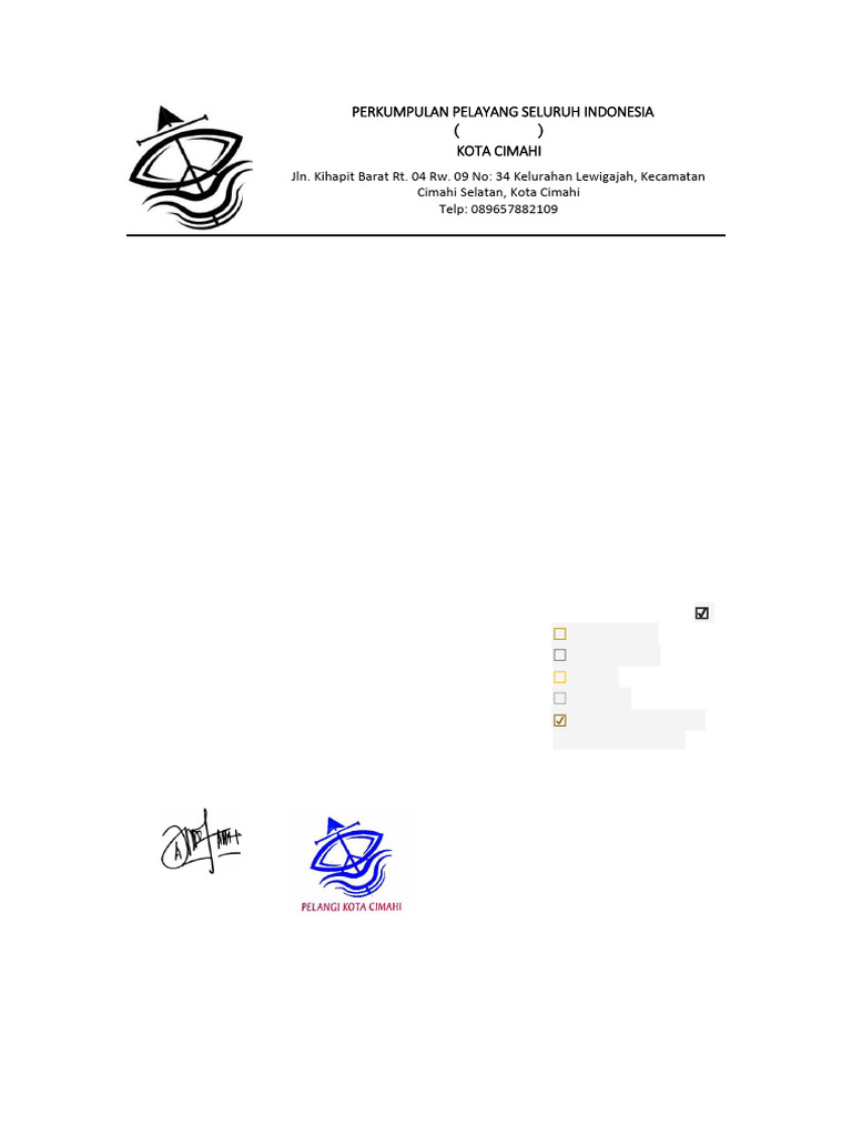 SPONSORSHIP UNTUK CONTOH PENGAJUAN REAL | PDF