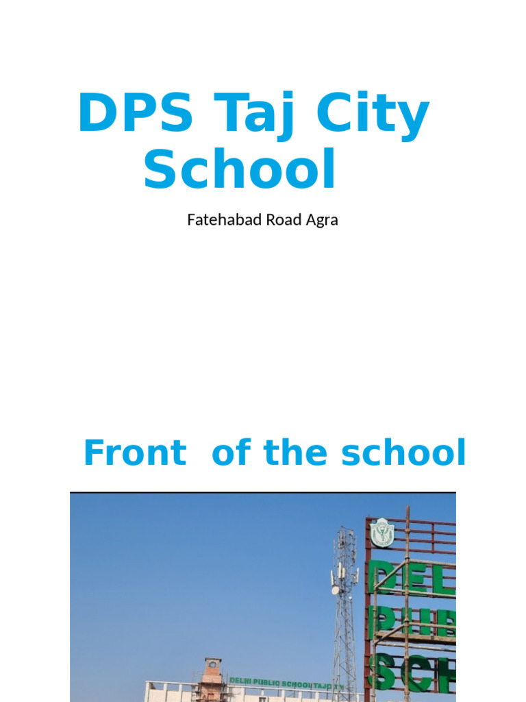 New Dps Tajcity | PDF
