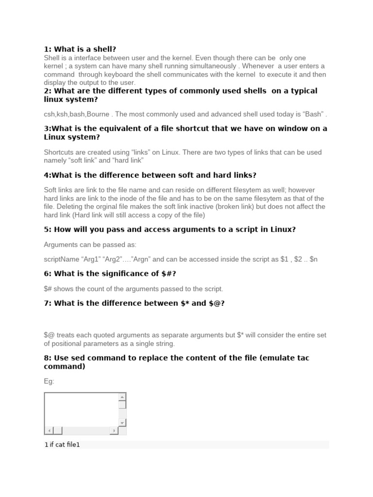scripting interview questions | PDF scripting interview questions | PDF