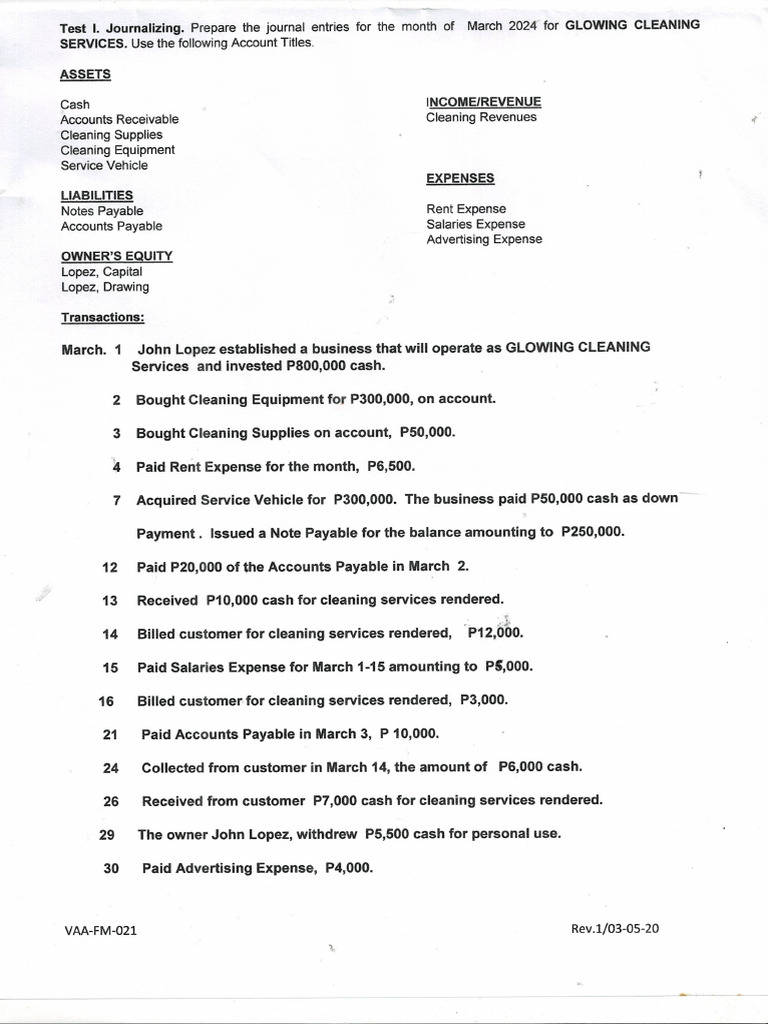 Journal question | PDF