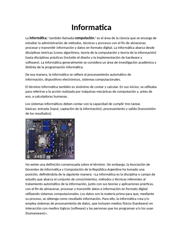 Informatica | PDF