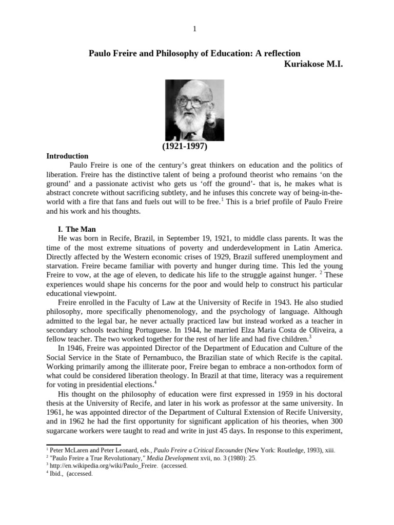 Paulo Freire Final | PDF