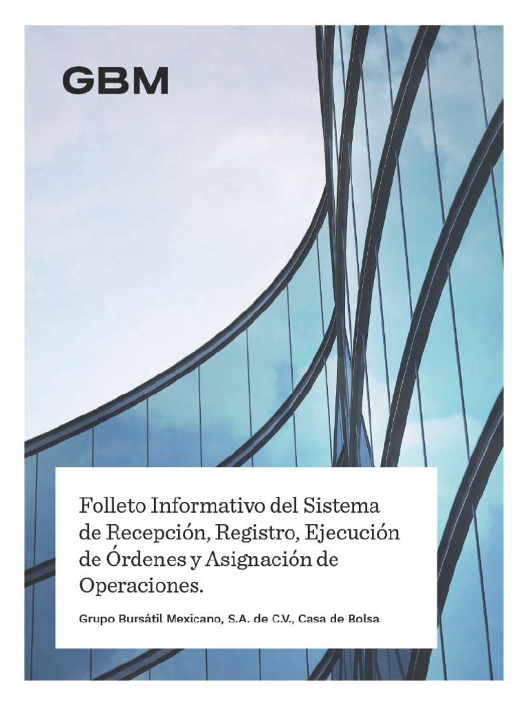 Folleto Informativo | PDF