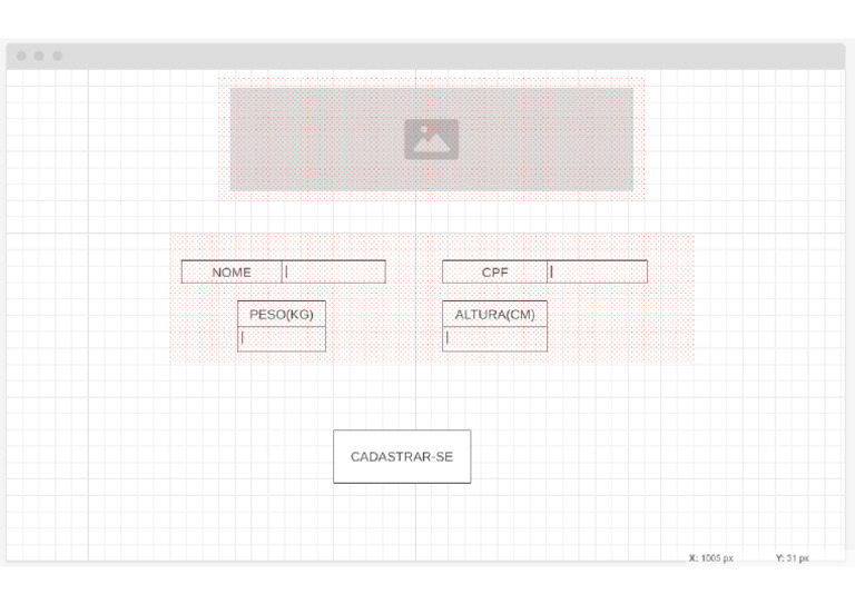 wireframe do cadastro do aluno | PDF