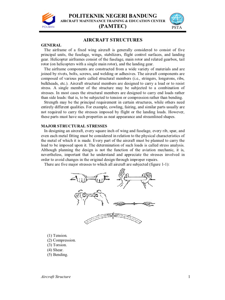 Aircraft Structures | PDF | Flap (Aeronautics) | Flight Control Surfaces
