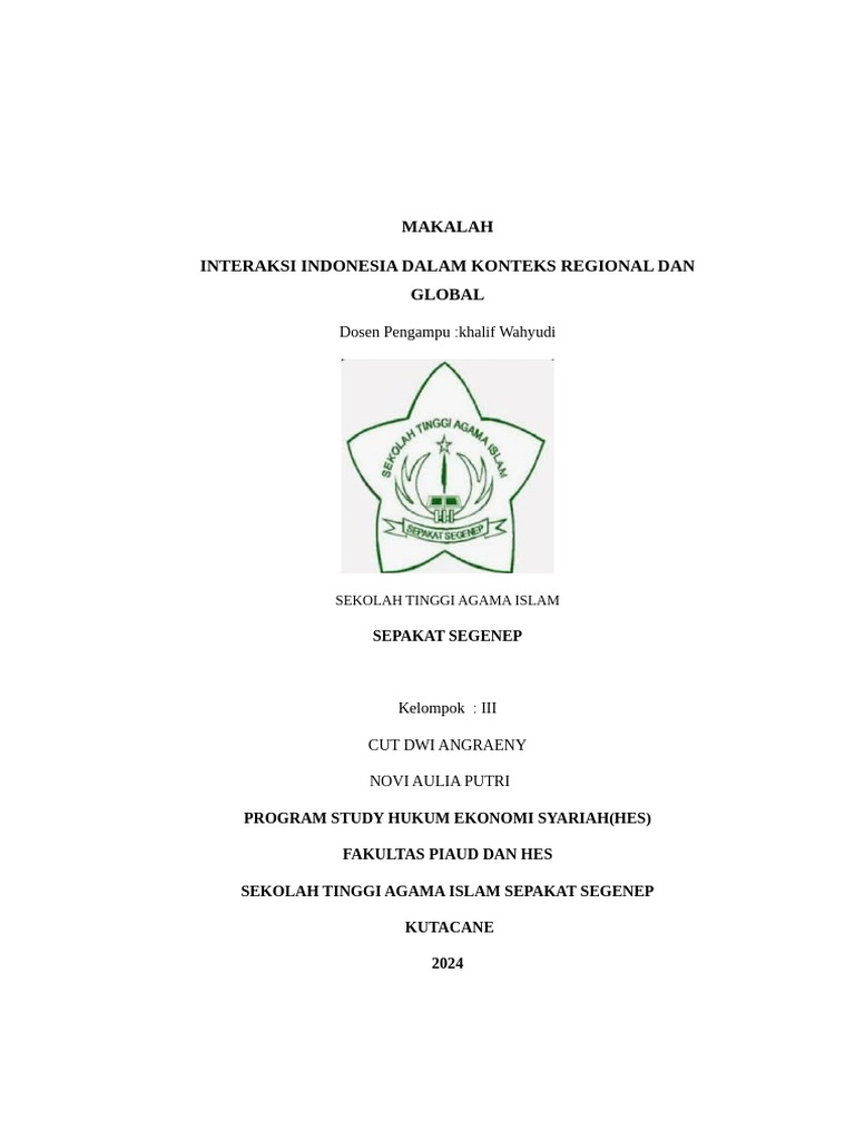 MAKALAH ppkn-1 | PDF