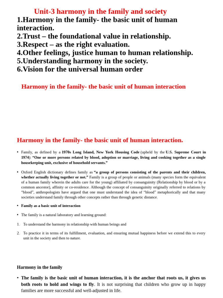 UHV UNIT-3 TOPIC-1 | PDF