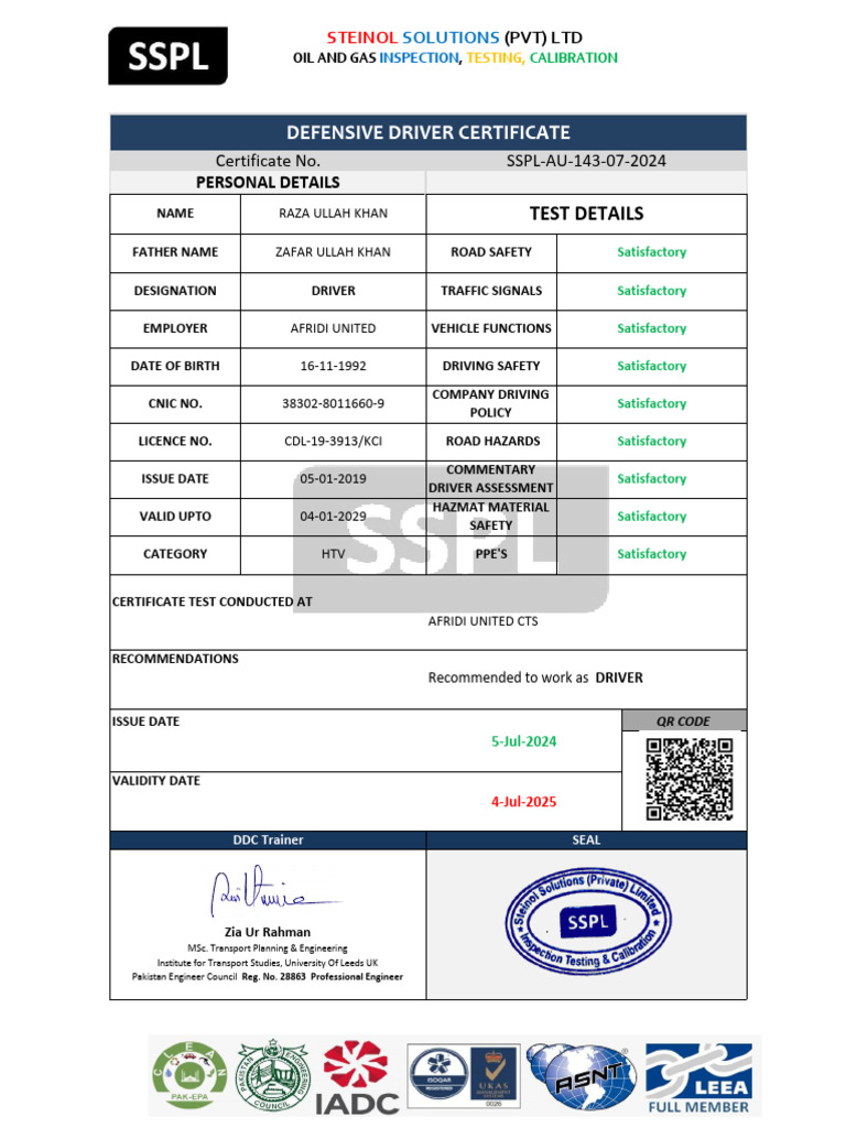 Sspl-Au-143-07-2024 Raza Ullah Khan | PDF