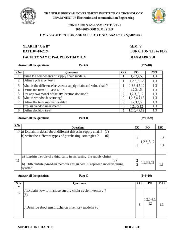 Cat 1 CMG 353 Osc | PDF