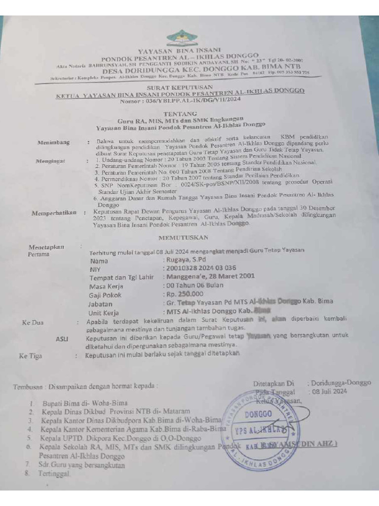 Pengalaman Kerja Rugaya - Compressed-Dikompresi | PDF