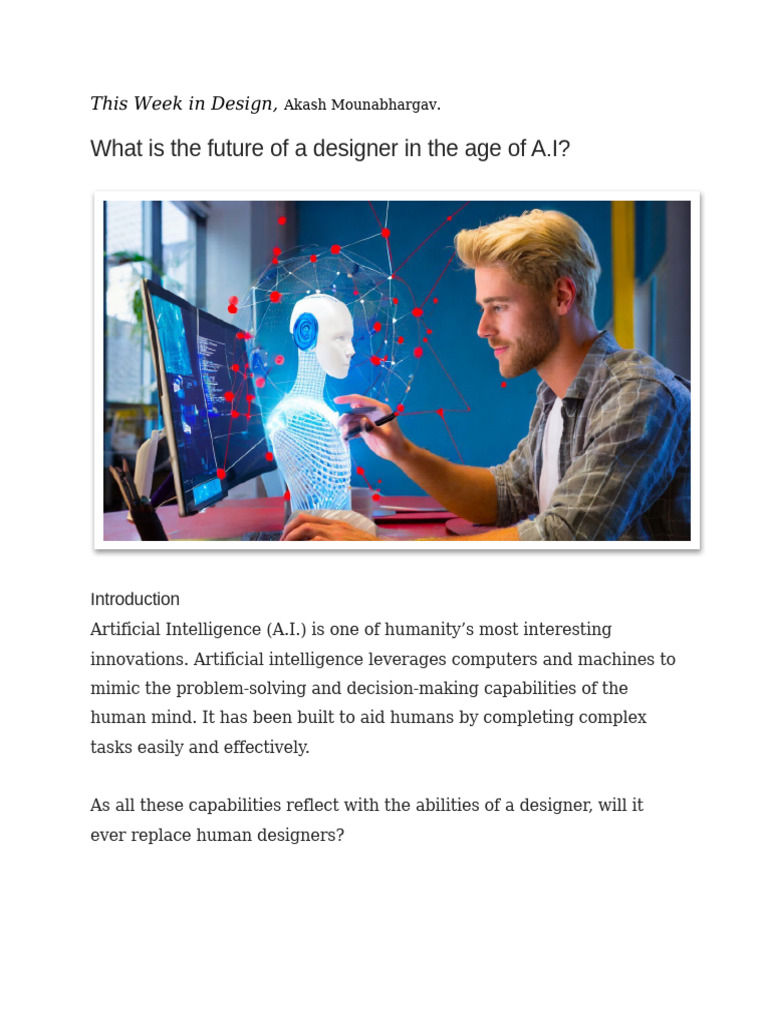 This Week in Design Article - 1 | PDF