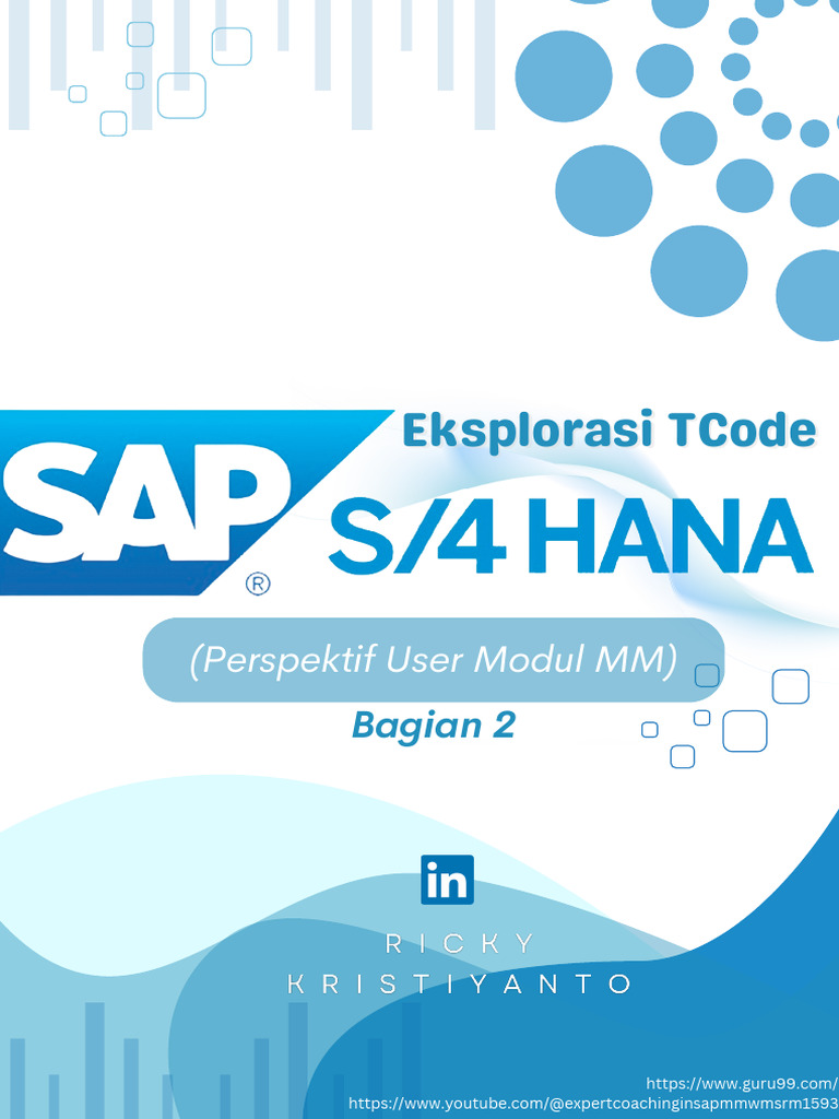 Eksplorasi TCode SAP S 4 Hana Part 2 1726662391 | PDF