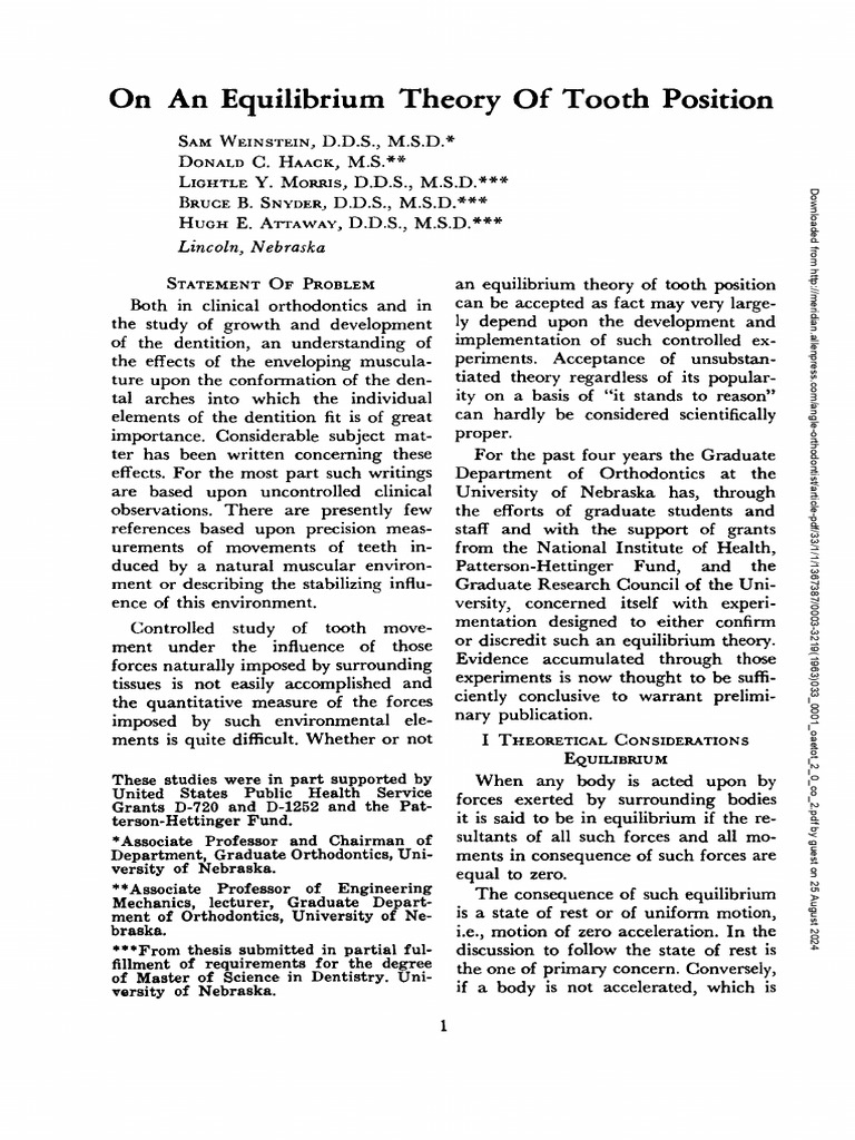 On Equilibrium Theory | PDF