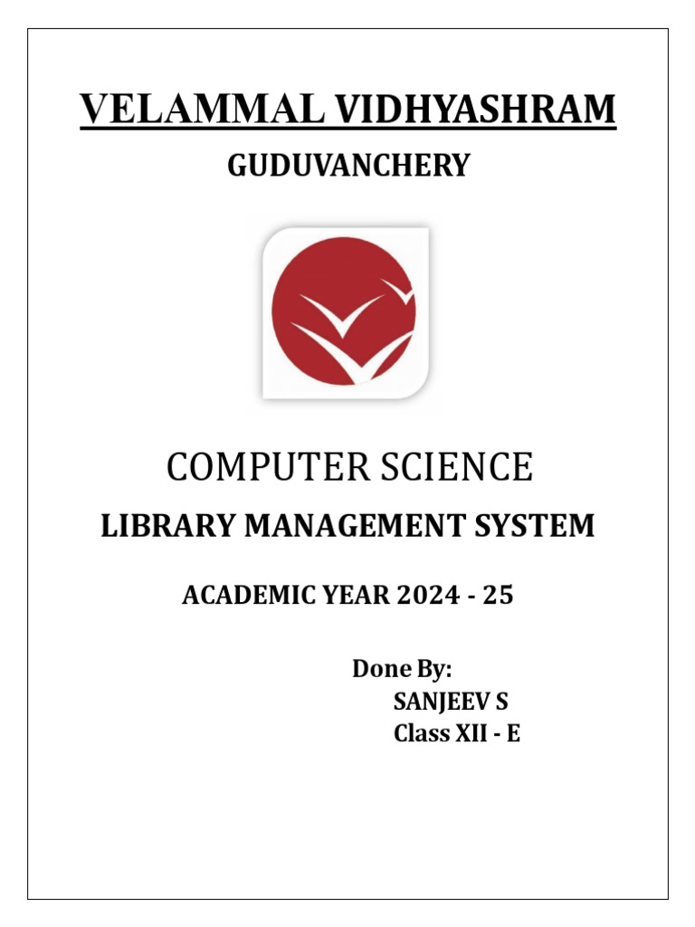 Cs Project IP Sanjeev | PDF | My Sql | Sql