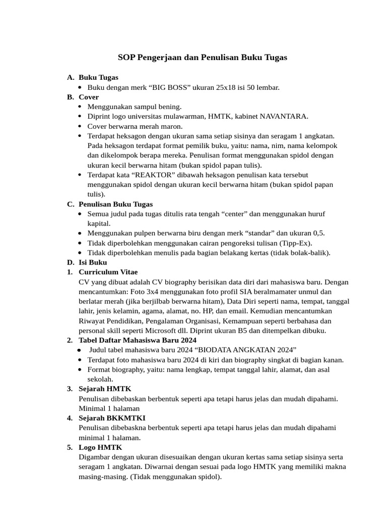 File Pengerjaan Buku Tugas | PDF