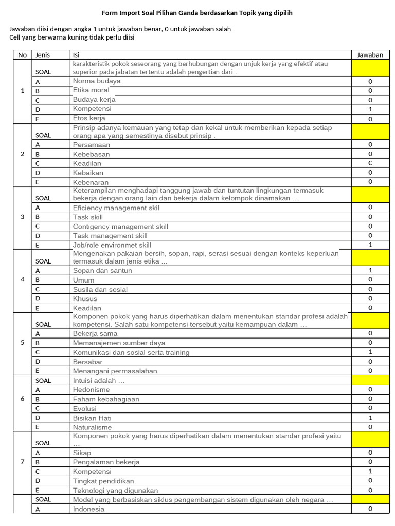 Etika Profesi X AK 1 DAN 2 | PDF