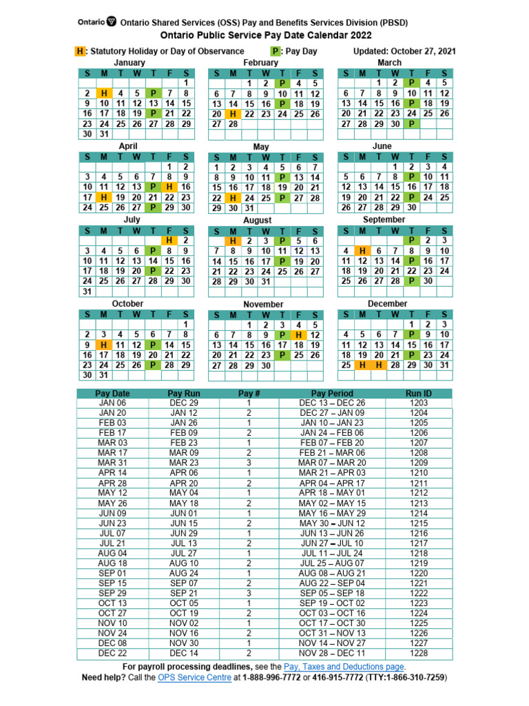 2022-PAY-DATE-CALENDAR | PDF