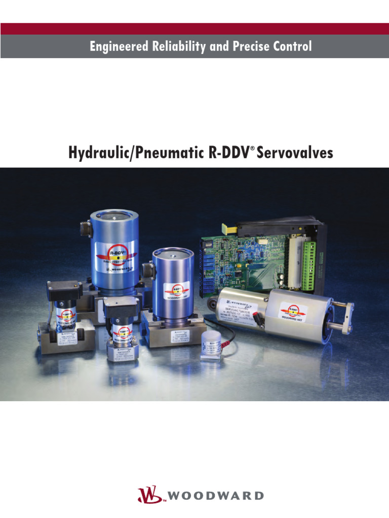 Brochure Servovalves R DDV de Woodward HRT | PDF