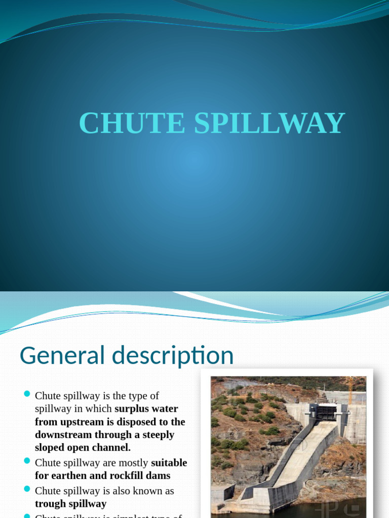4.2 Chute Spillways | PDF