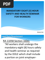 MESH Training | PDF | Occupational Safety And Health | Fires