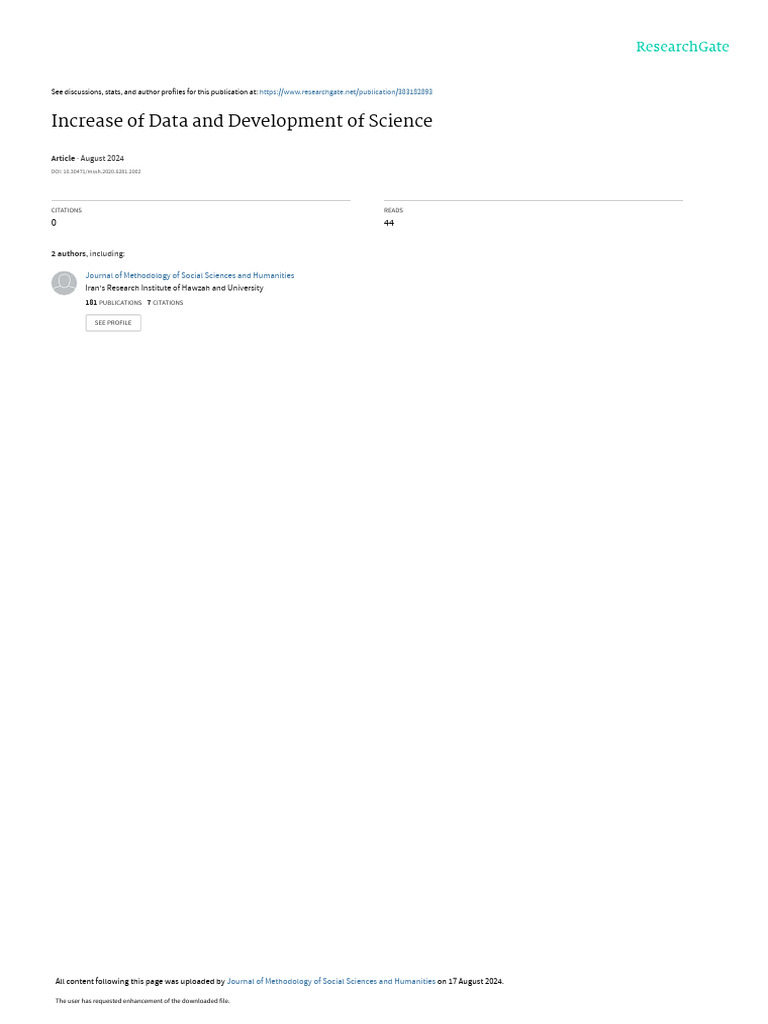 MSSH Volume25 Issue101 Pages1-14 | PDF